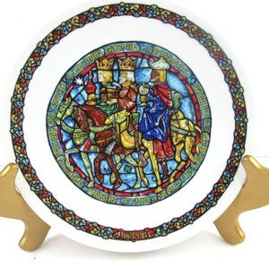 Limoges | Holiday | Vintage Darceau Limoges Noel Vitrail Christmas ...